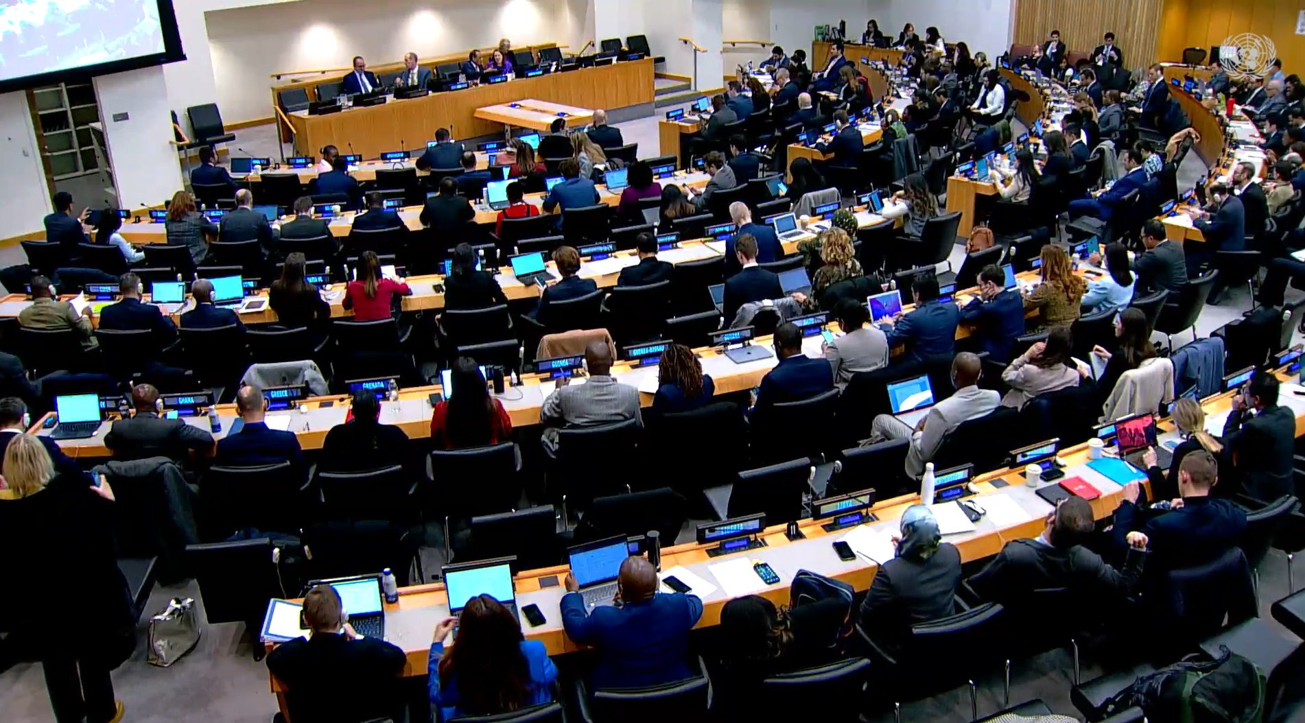 United Nations General Assembly votes overwhelmingly to begin historic ...